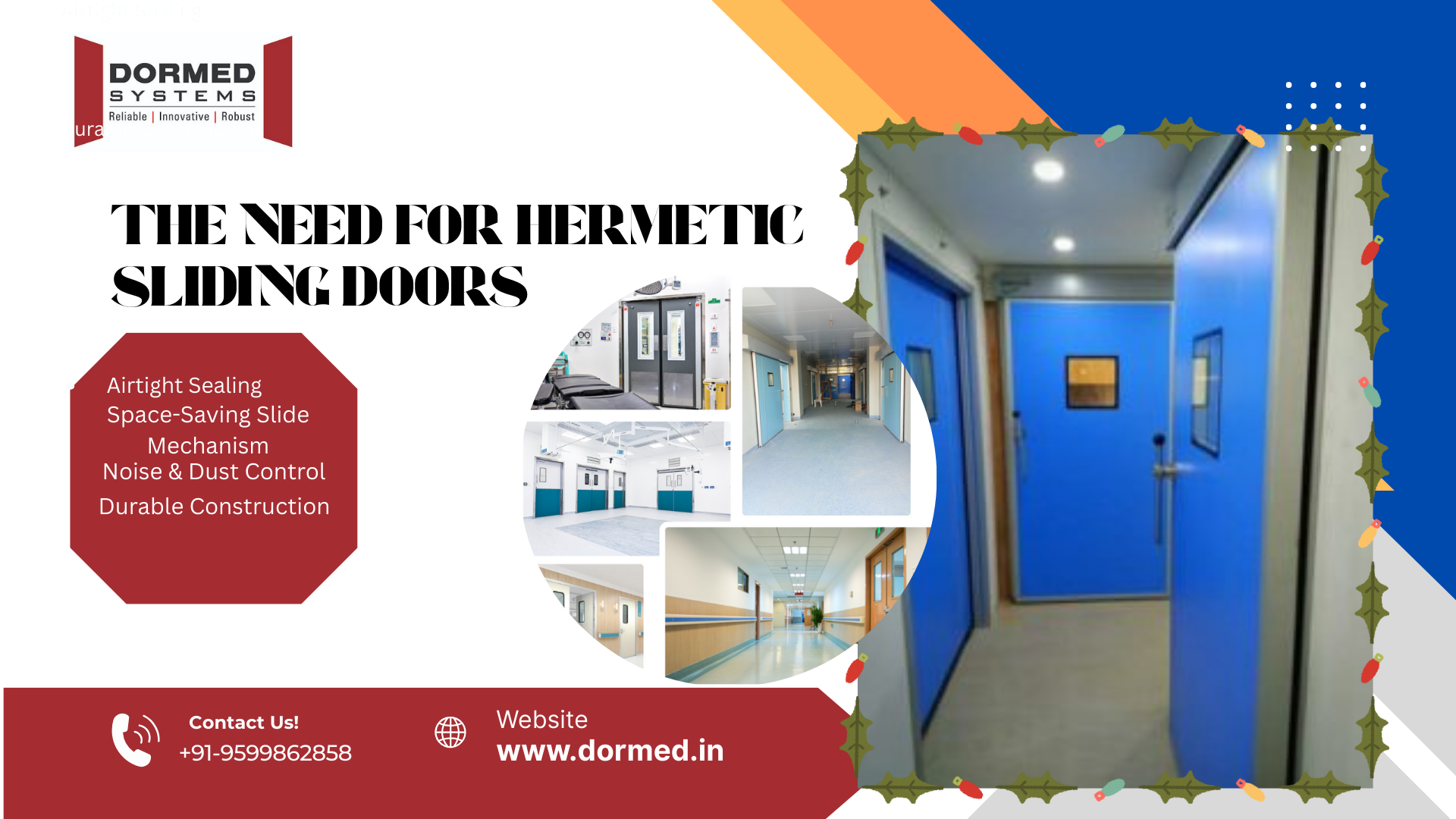 The Need for Hermetic Sliding Doors - DORMED SYSTEMS